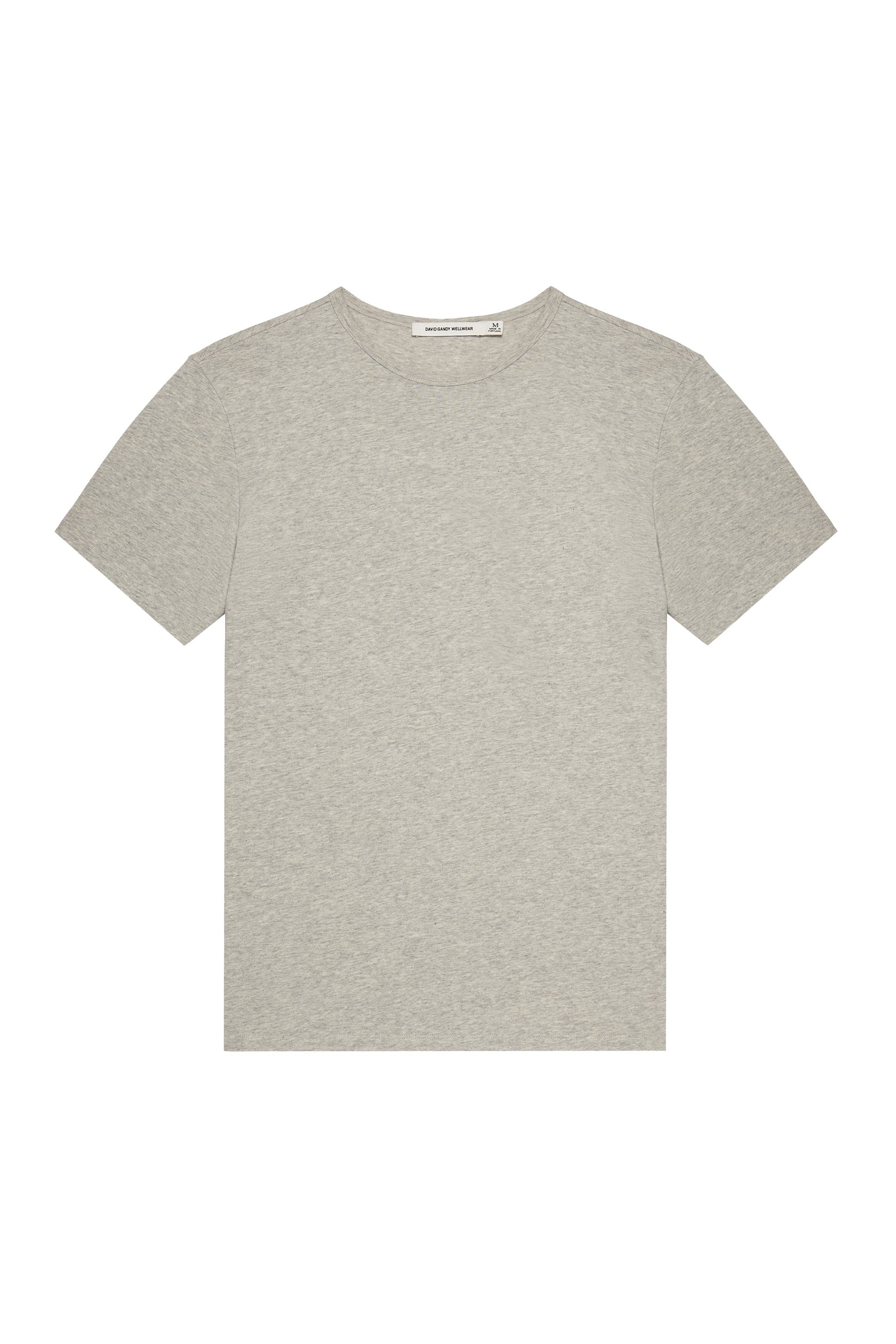 Cotton Crew - Grey Marl | David Gandy Wellwear