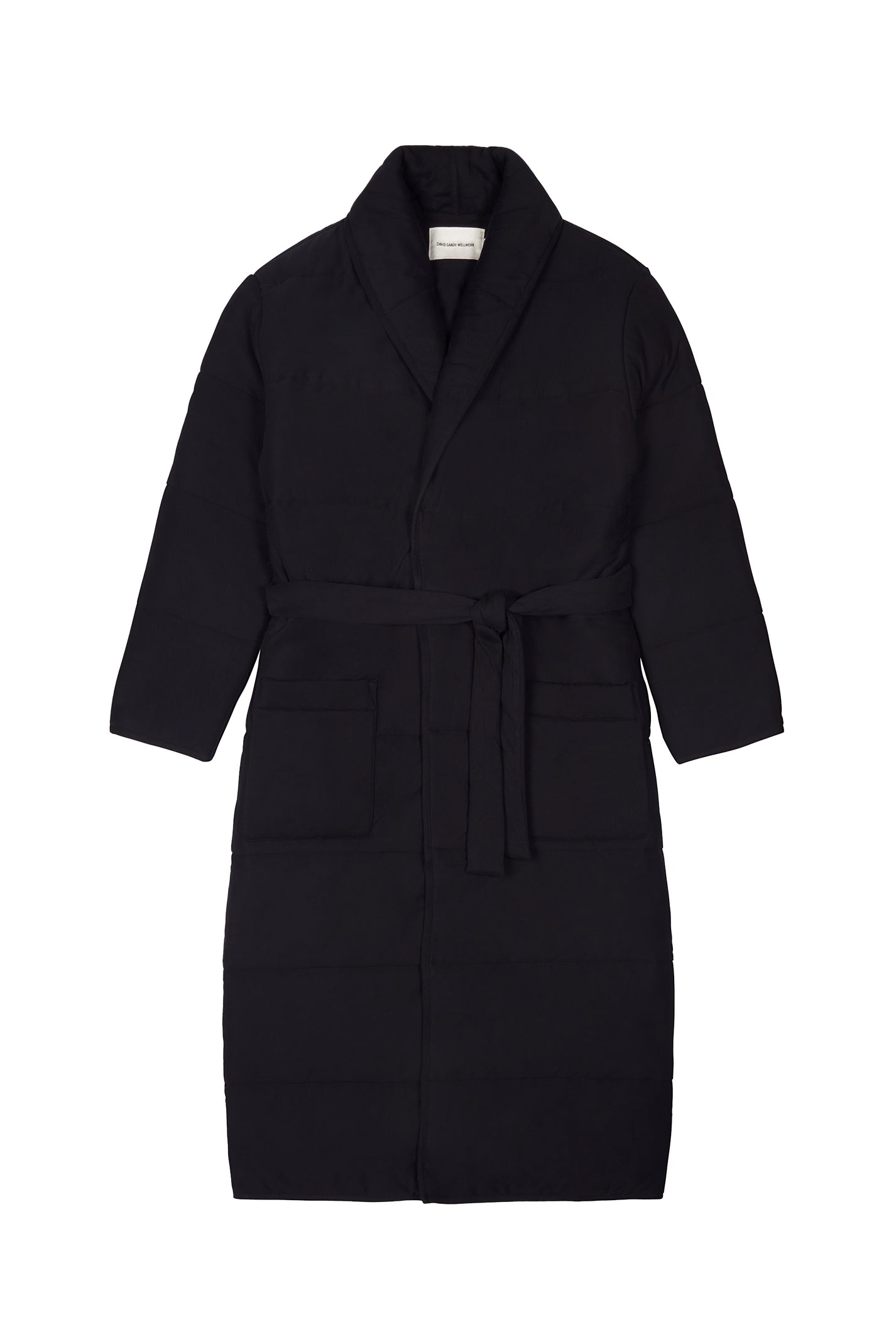 Duvet Robe - Black | David Gandy Wellwear