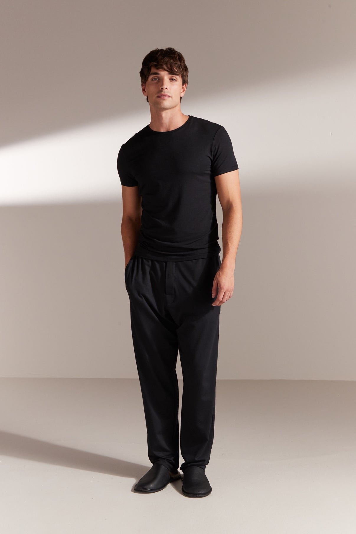 Premium Pyjama Pant - Black | David Gandy Wellwear
